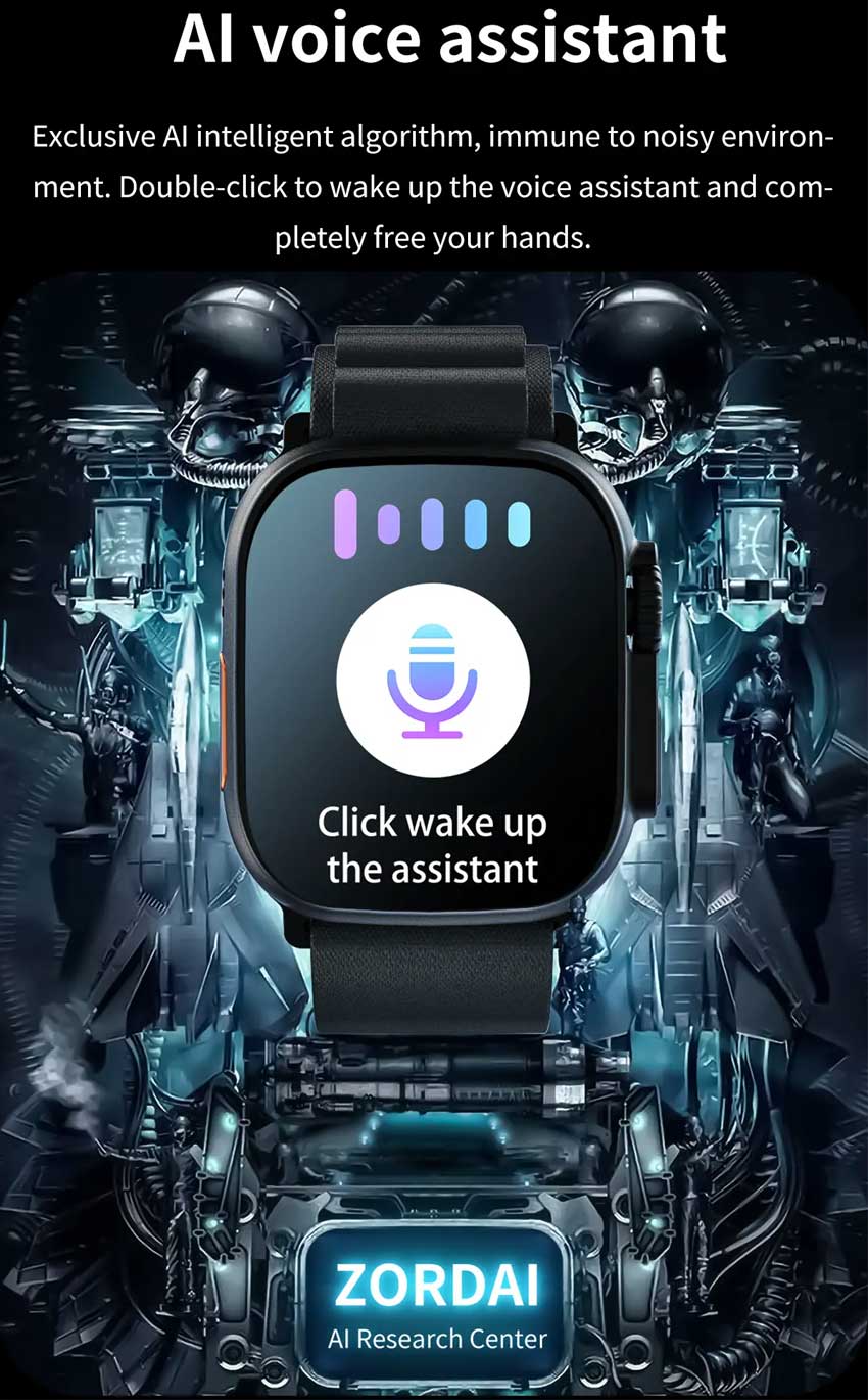 Zordai ZD8 Ultra Max Plus Smart Watch